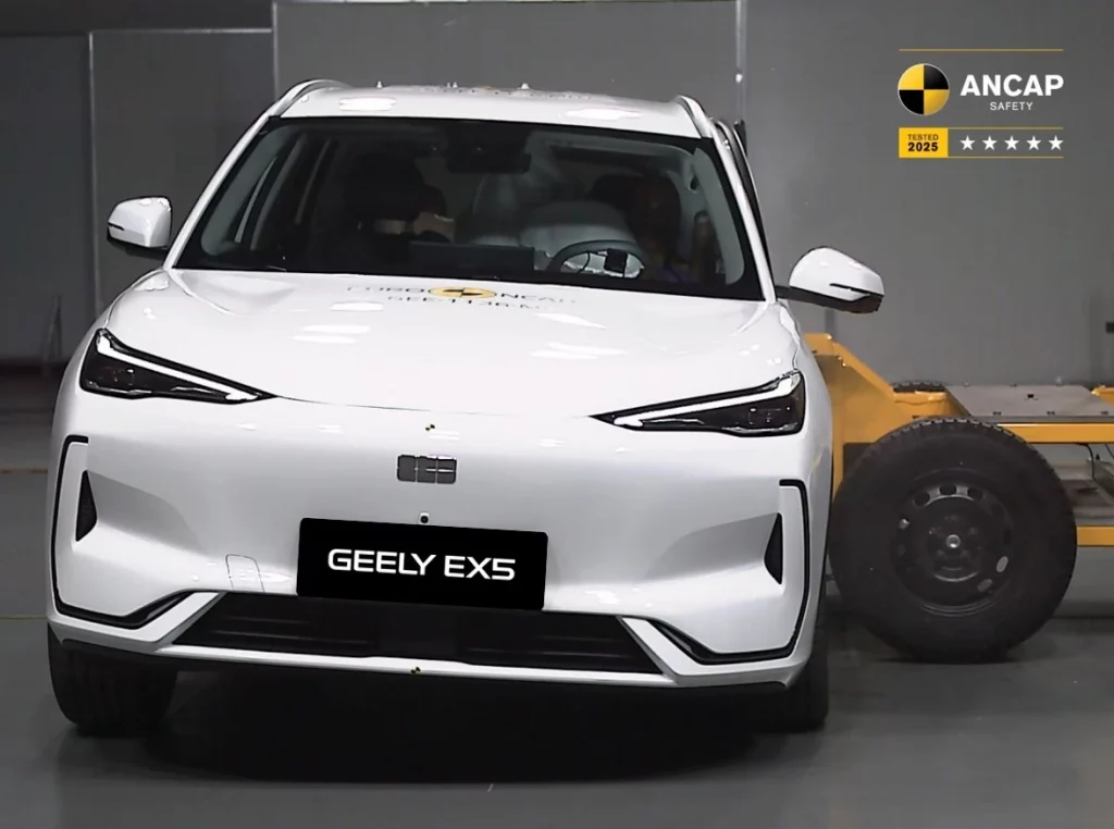 OBTIENE GEELY EX5 CINCO ESTRELLAS EN PRUEBAS DE IMPACTO DE EURO NCAP Y ...