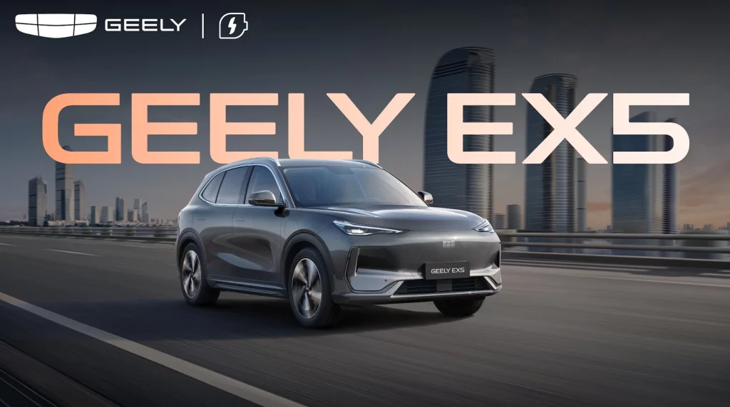 PRONTO EN MÉXICO EL NUEVO SUV ELÉCTRICO GEELY EX5,BUQUE INSIGNIA GLOBAL ...